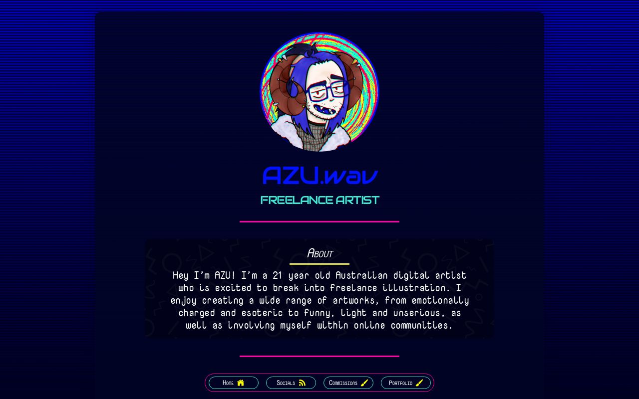 AZU's website